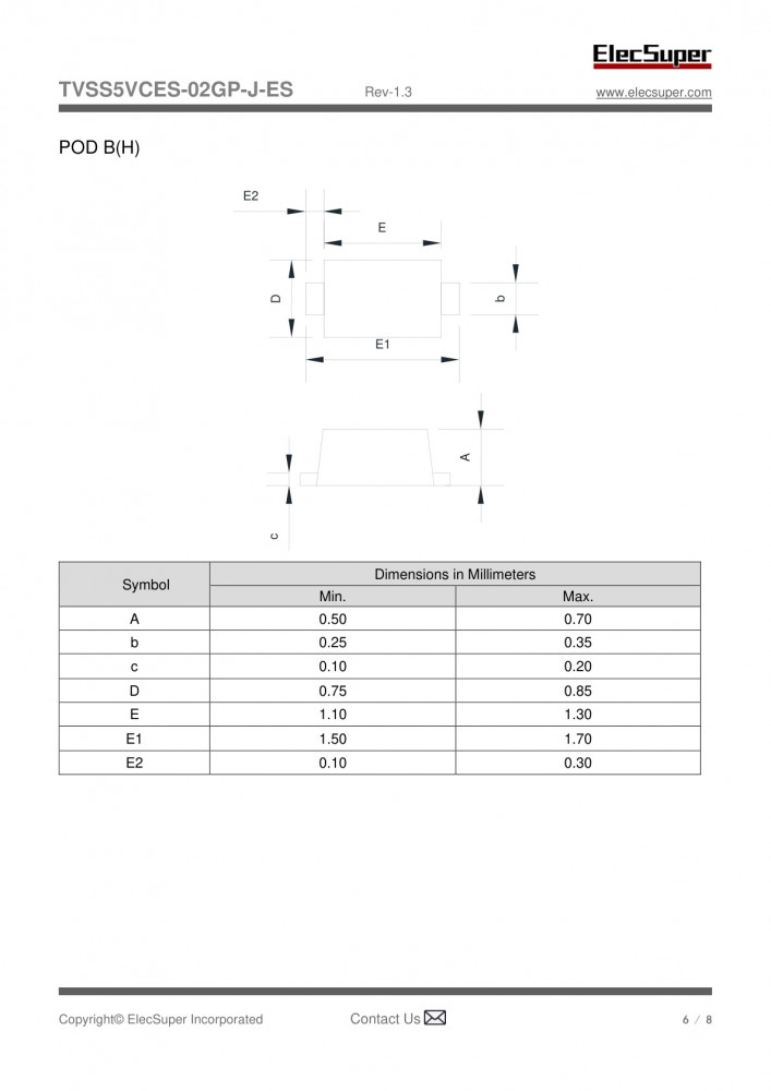TVSS5VCES-02GP-J-ES datasheet page 6