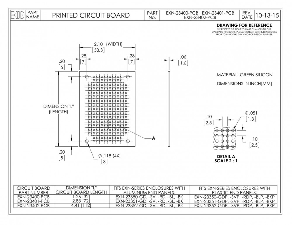 EXN-23401-PCB reference drawing