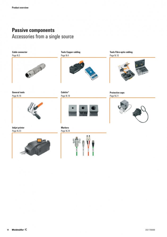 WEIDMULLER catalogue page 8