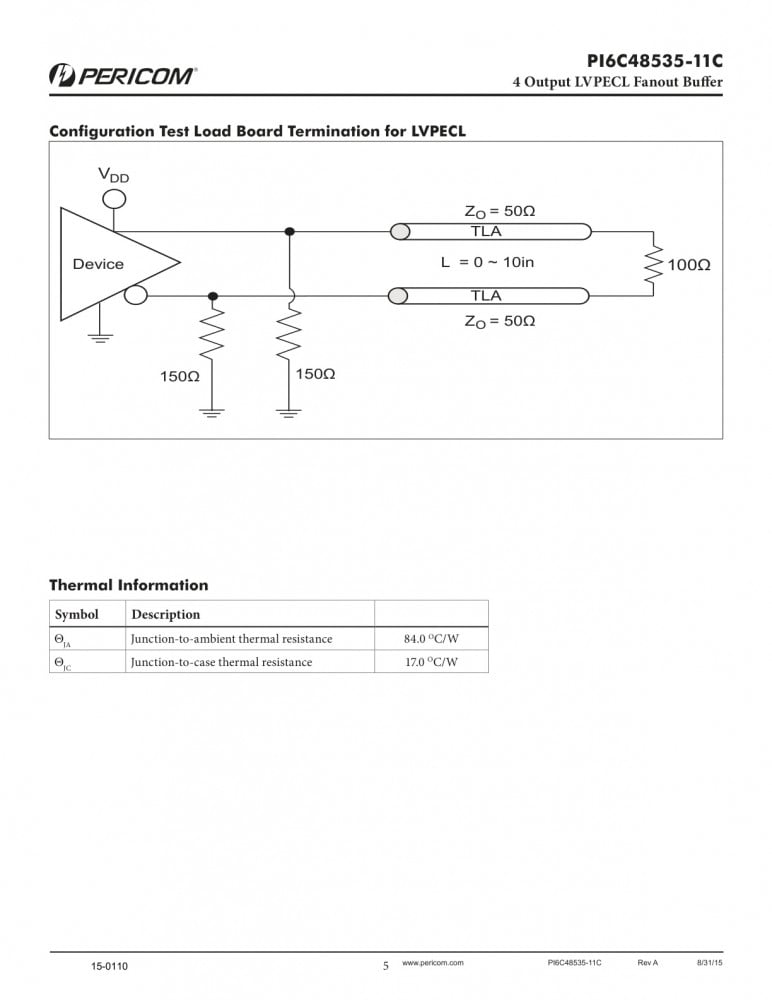 PI6C48535-11CLIEX datasheet page 5