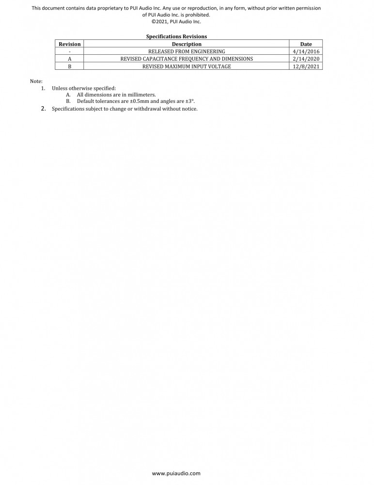 AB6505B datasheet page 3