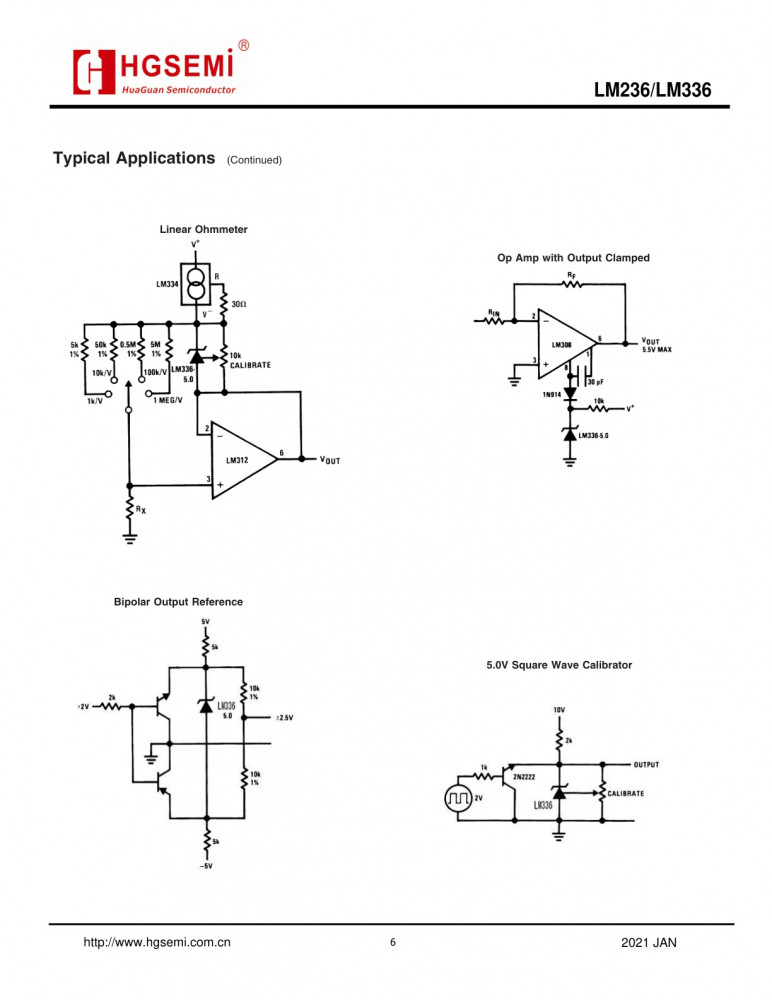 LM336M-5.0/TR datasheet page 6