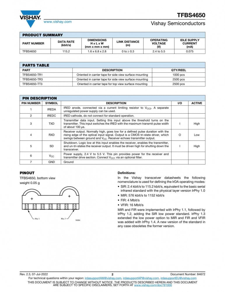 TFBS4650 datasheet page 2