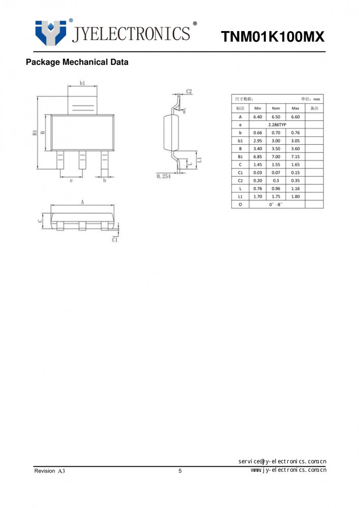 TNM01K100MX datasheet page 4