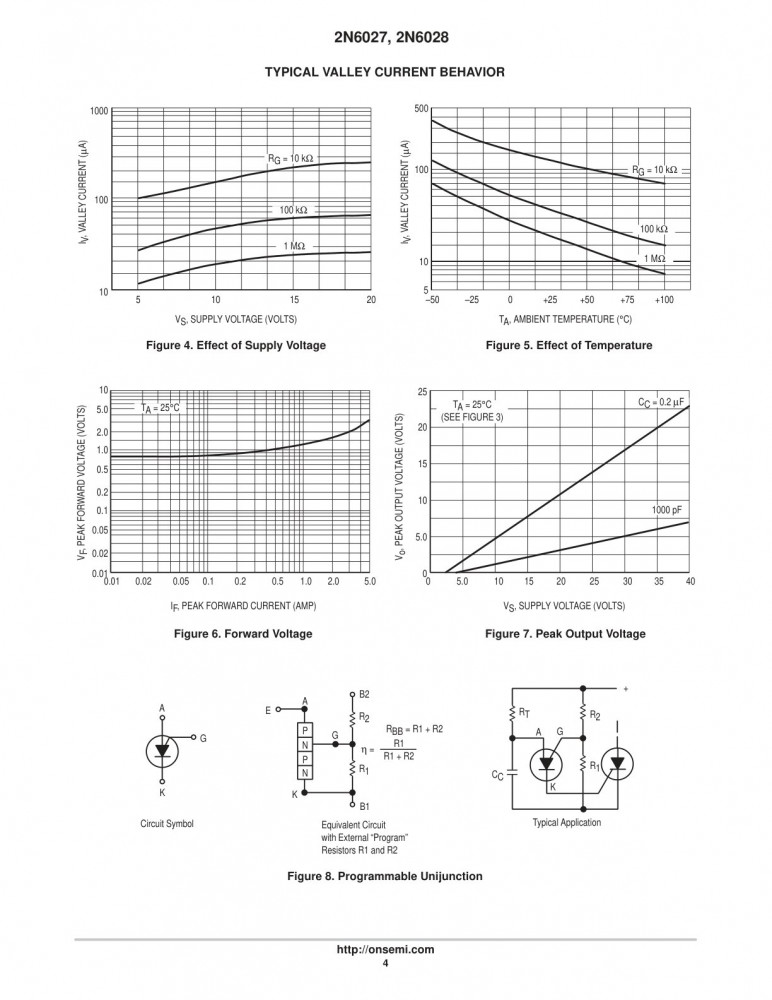 2N6027 datasheet preview, page 4