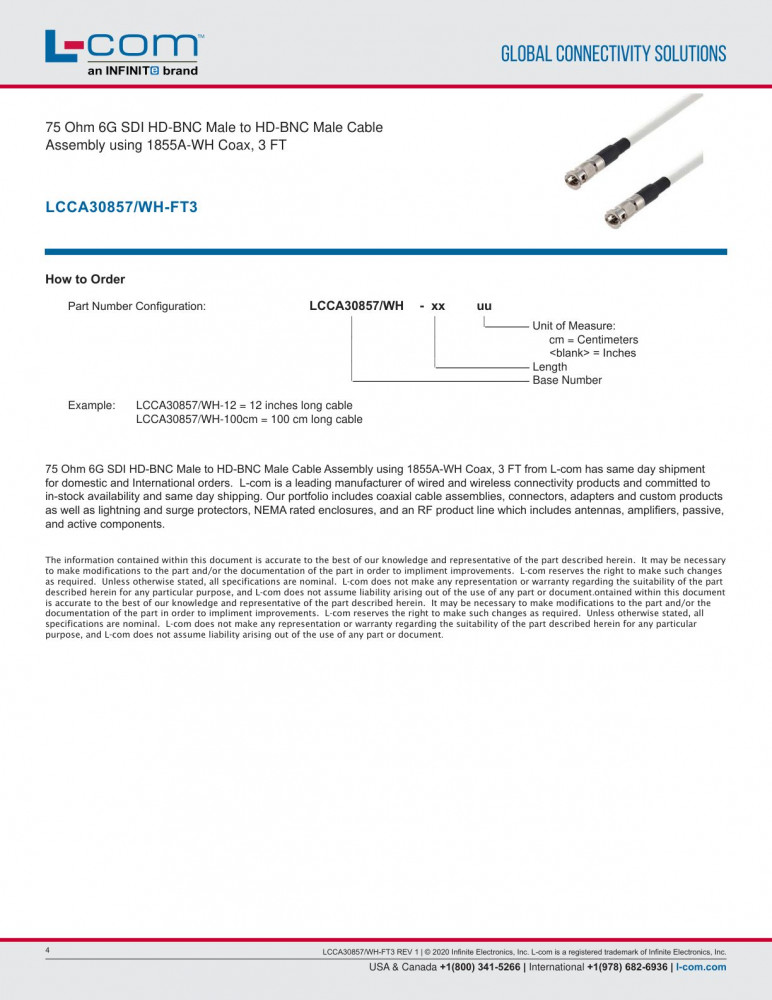 LCCA30857/WH-FT3 datasheet page 4
