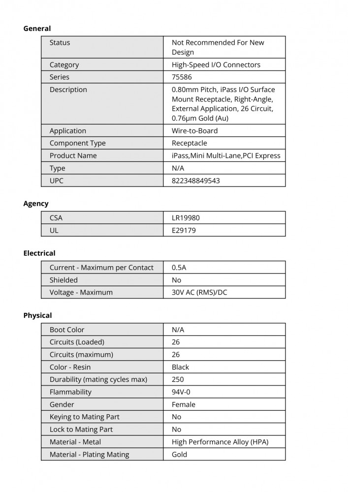MOLEX 755860009 product document page 2