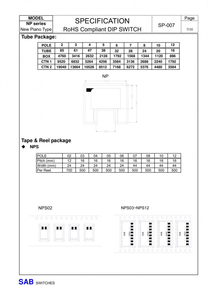 BIWIN NP series datasheet page 7