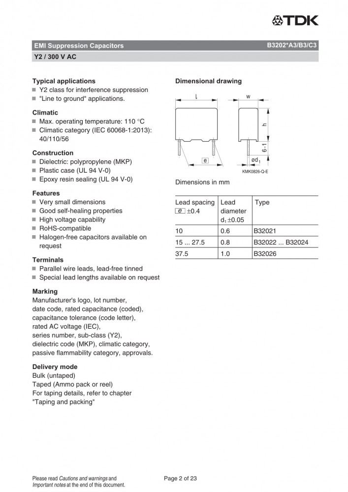 B3202 series document page 2