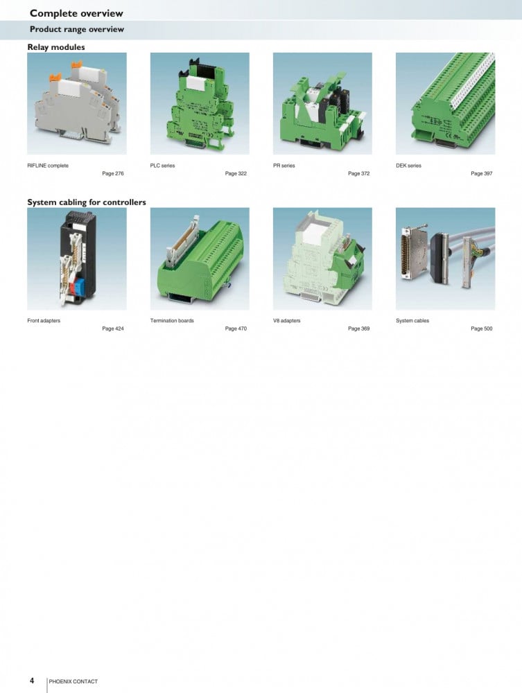 Phoenix Contact catalog page 6