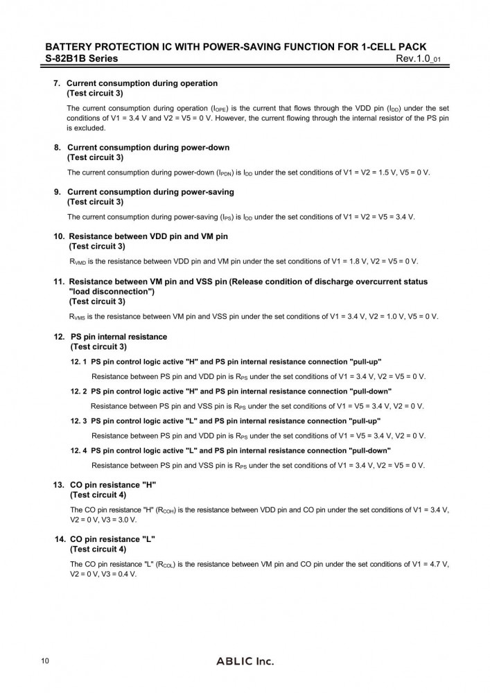 S-82B1B datasheet page 10