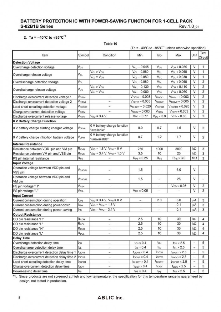 S-82B1B datasheet page 8