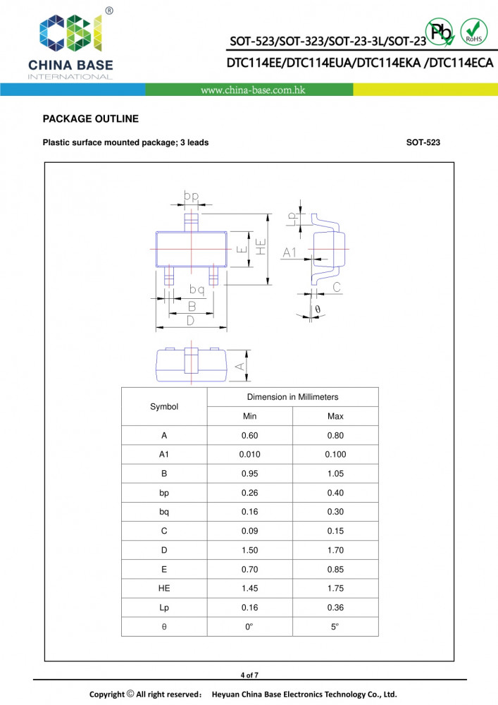 DTC114EUA datasheet page 4