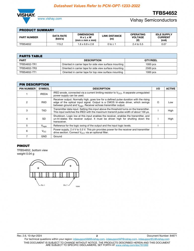 TFBS4652 datasheet page 2