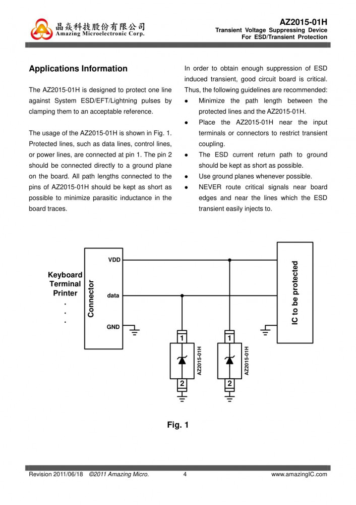 AZ2015-01H datasheet page 4