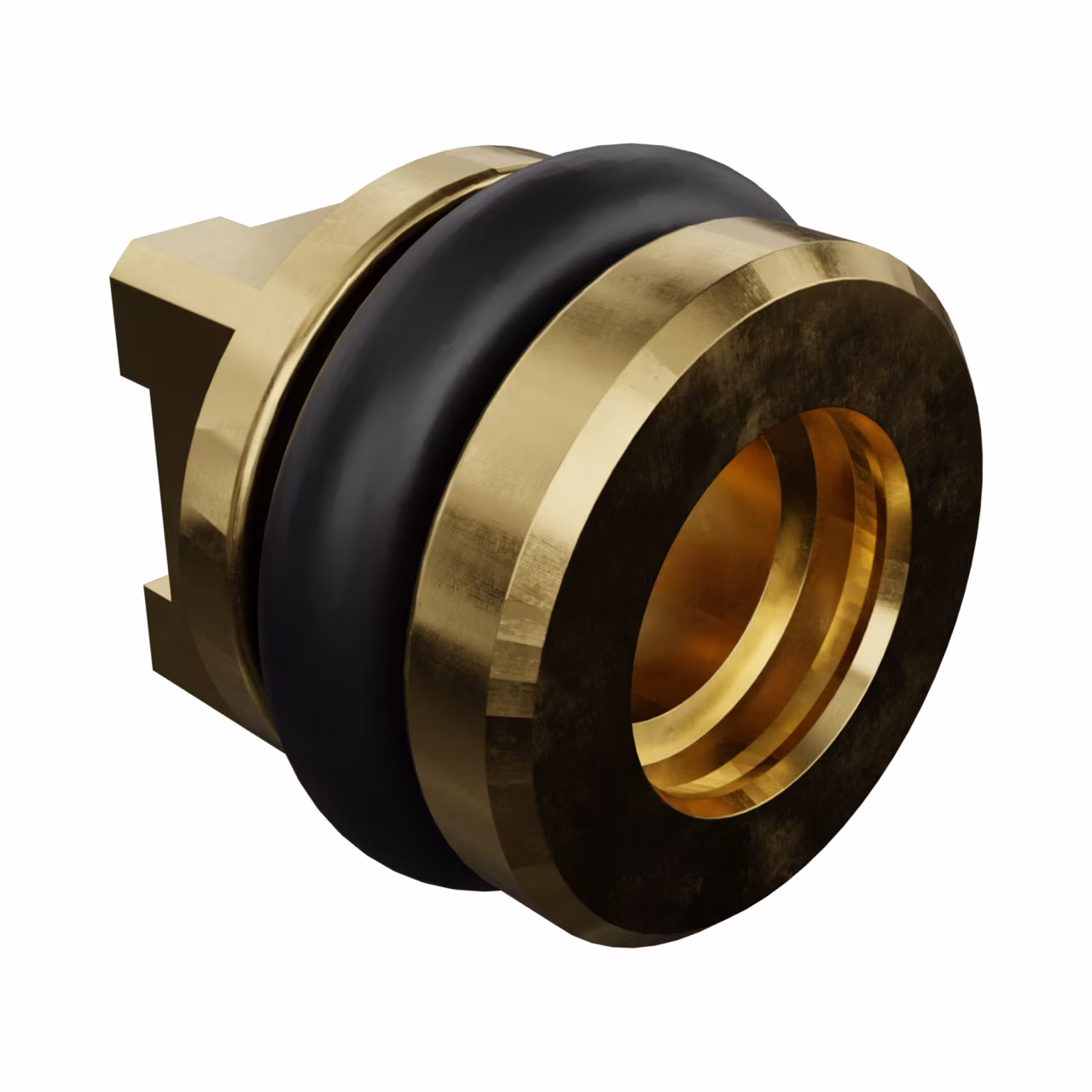 MMCX Jack, Straight, PCB Receptacle, Surface Mount, O-Ring Included, Brass Body, Gold (Au) Plated, Tray, 50 Ohms for sale