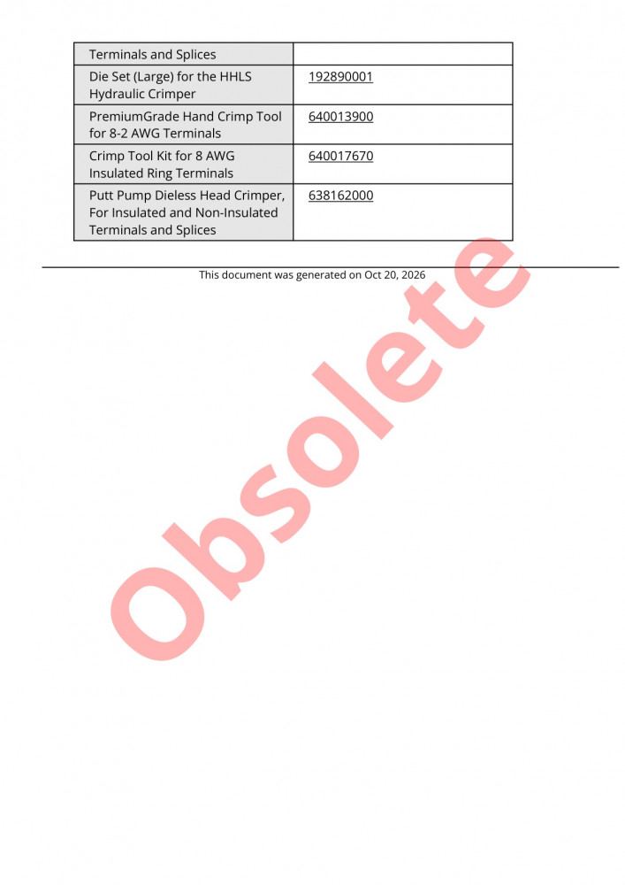 MOLEX 190710164 technical document page 3