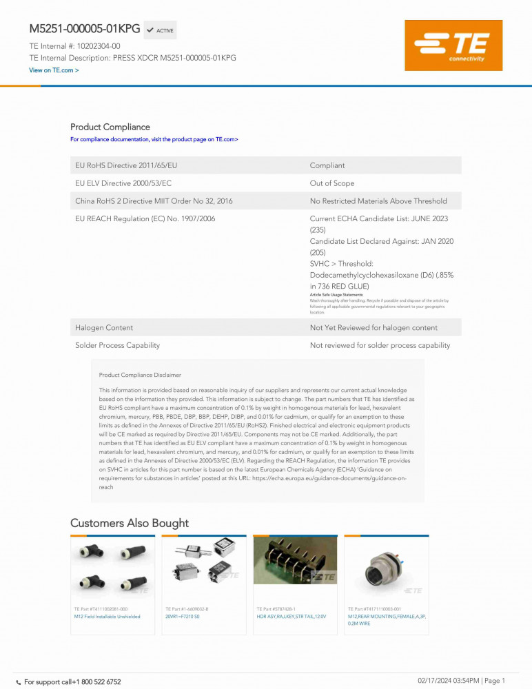 Technical document preview page 1
