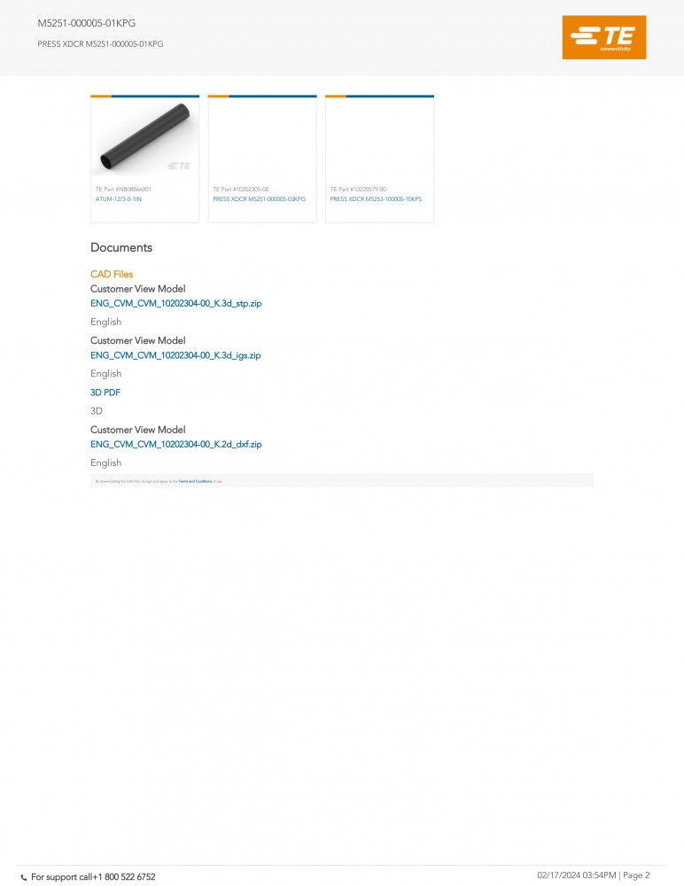 Technical document preview page 2