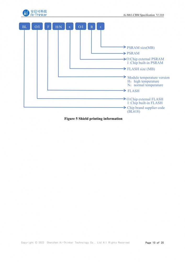 Ai-M61-CBM datasheet page 10