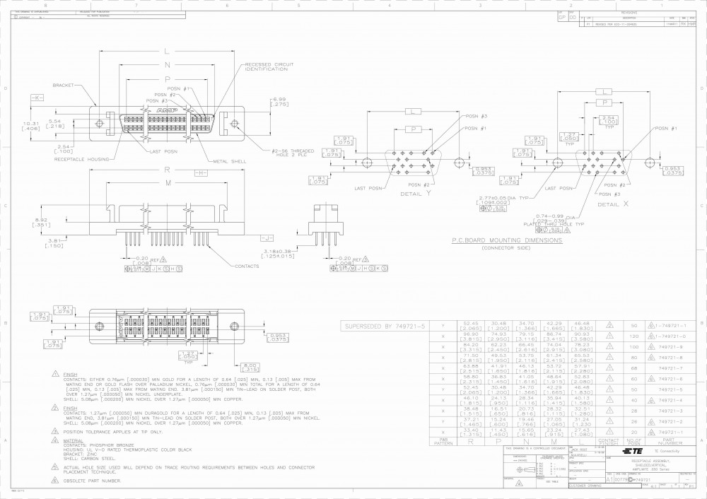 TE Connectivity 749721-5 technical drawing preview