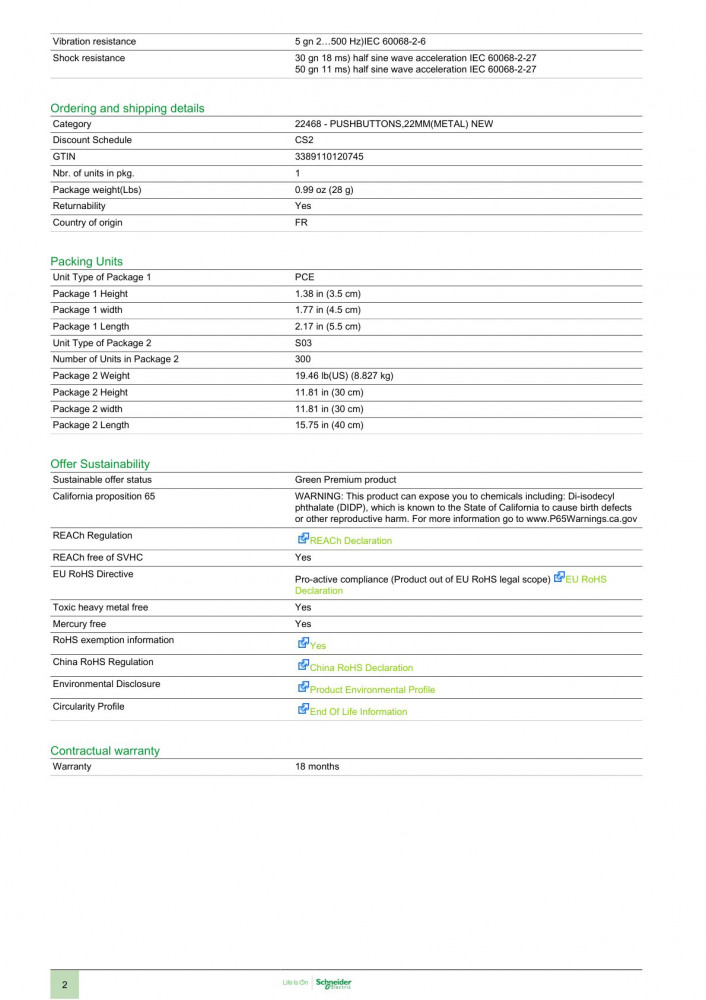 ZB4BA335 technical document page 2