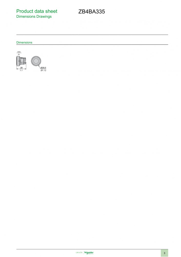 ZB4BA335 technical document page 3