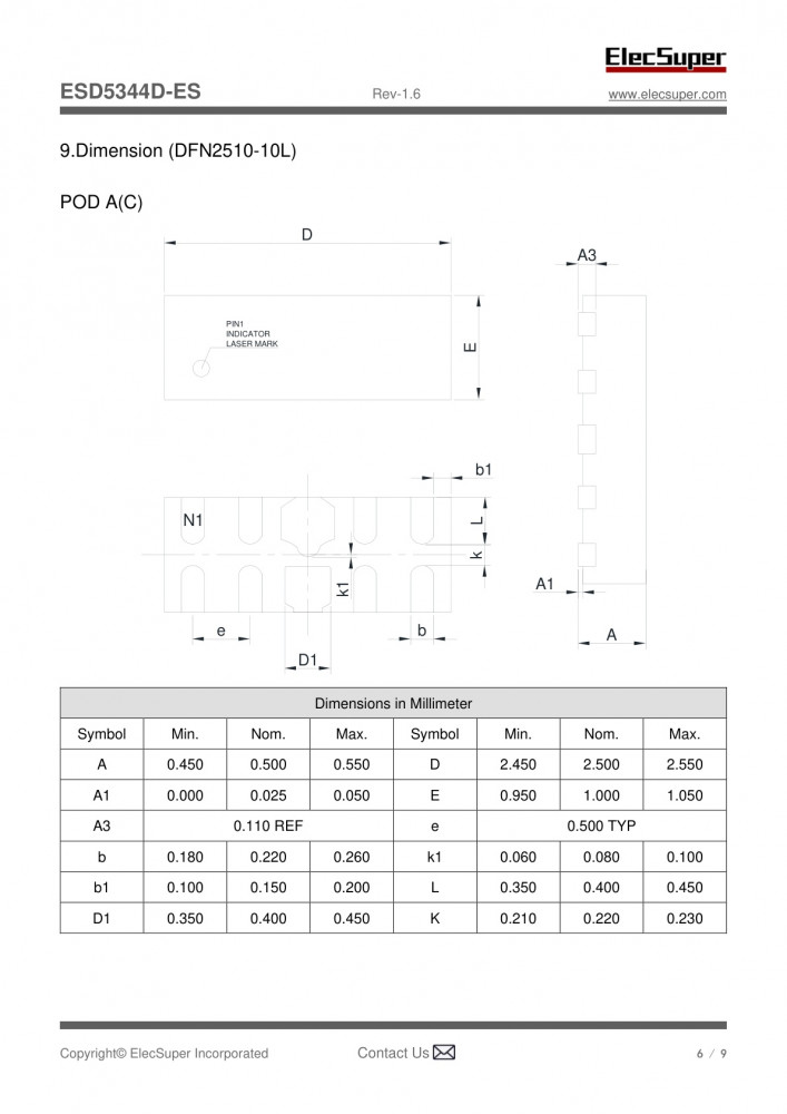 ESD5344D-ES datasheet page 6