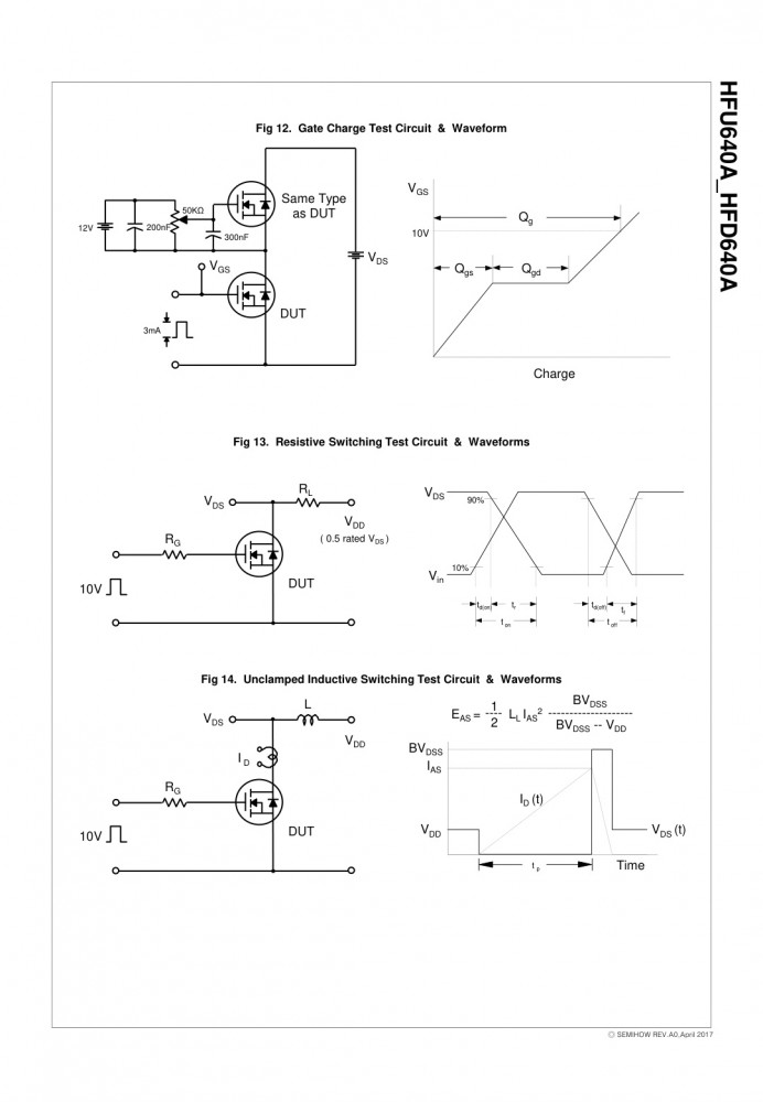 HFD640A datasheet page 5