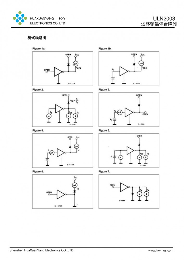 ULN2003 technical document page 3