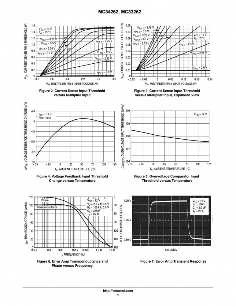 MC33262 datasheet preview, page 4