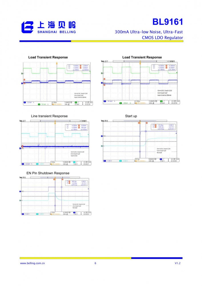 BL9161 datasheet page 6