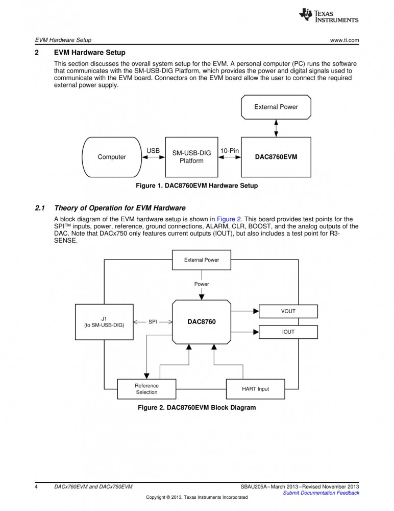 DACx760EVM document preview, page 4