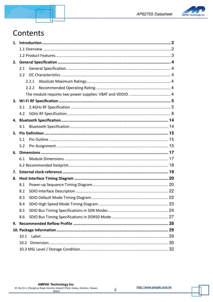 AP6275S datasheet page 4