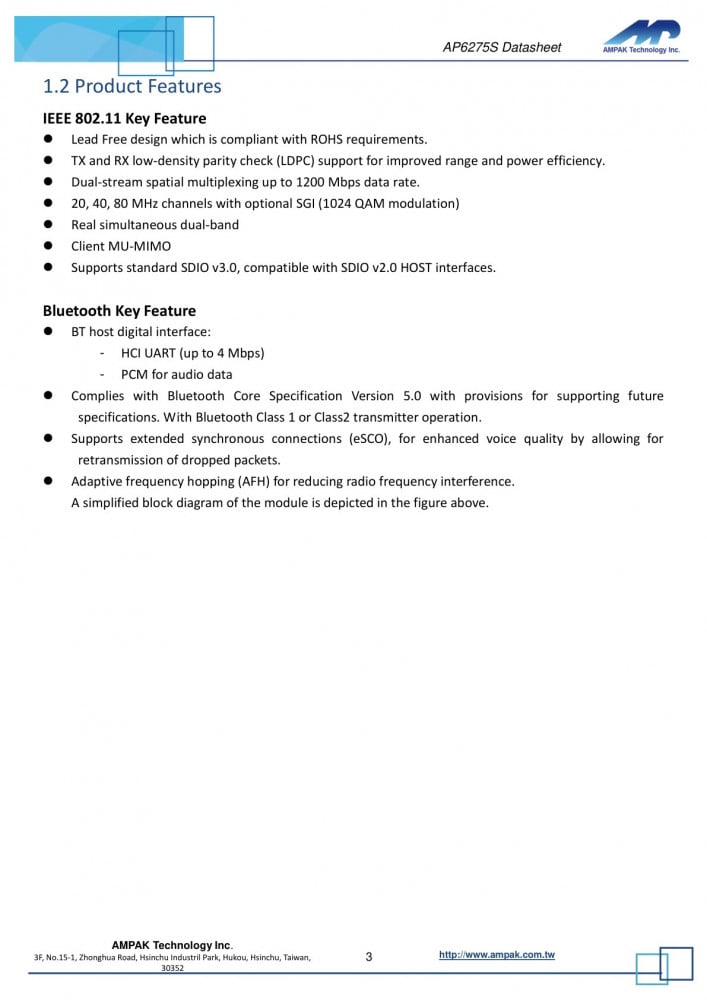 AP6275S datasheet page 6