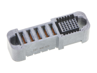 Micro-Fit 3.0 Right-Angle Header, 3.00mm Pitch, Single Row, 8 Circuits, with Snap-in Plastic Peg PCB Lock, 0.38µm Gold Plating, Glow-Wire Capable, Black