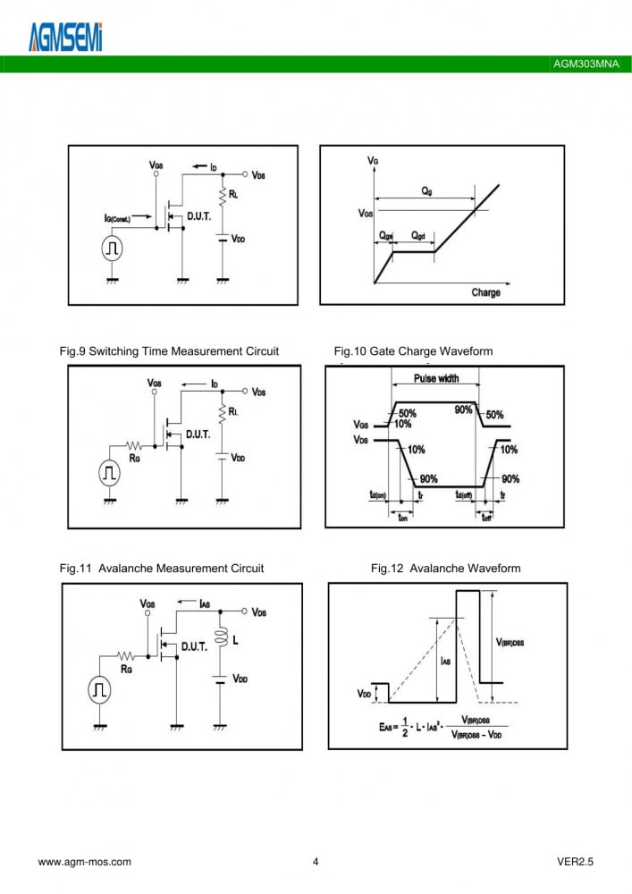 AGM303MNA datasheet page 4