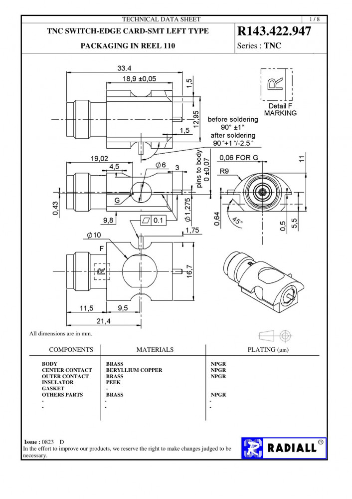 R143422947 datasheet page 1