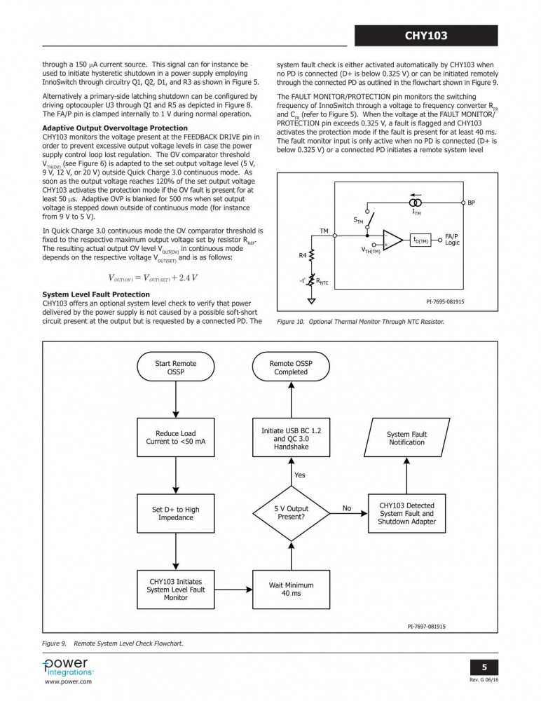 CHY103D-TL technical document page 5