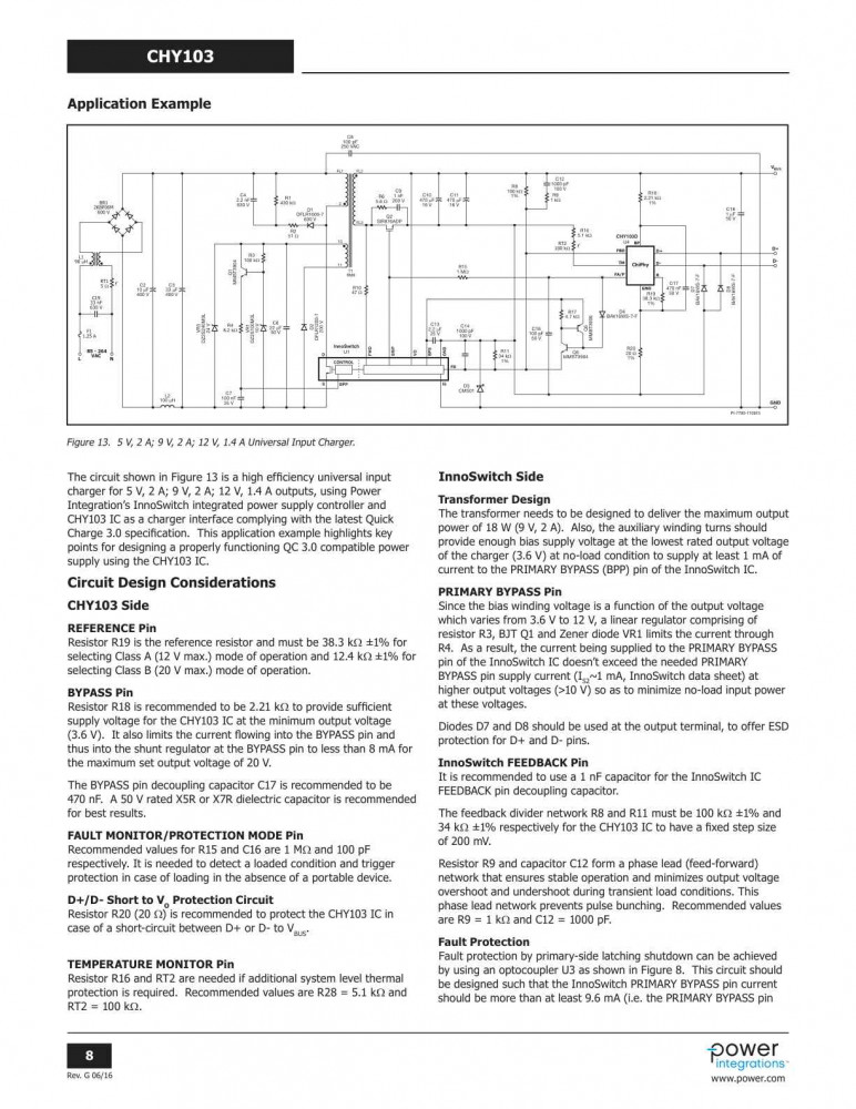 CHY103D-TL technical document page 8