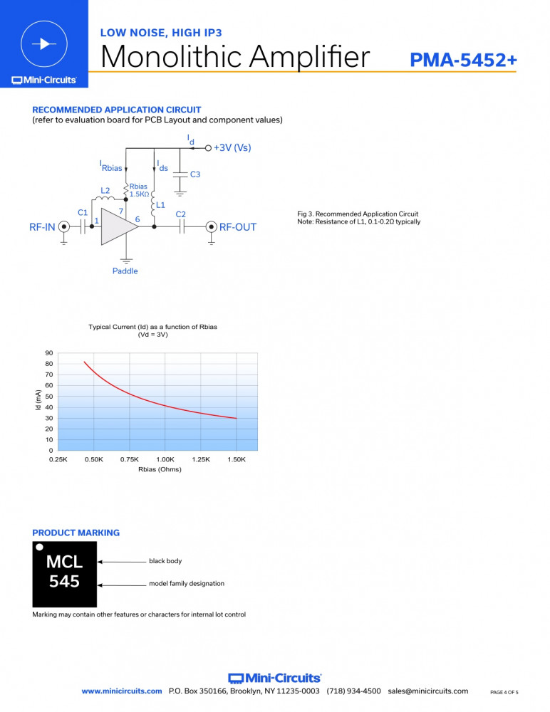 PMA-5452+ datasheet page 4