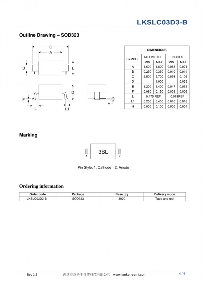 LKSLC03D3-B datasheet page 4