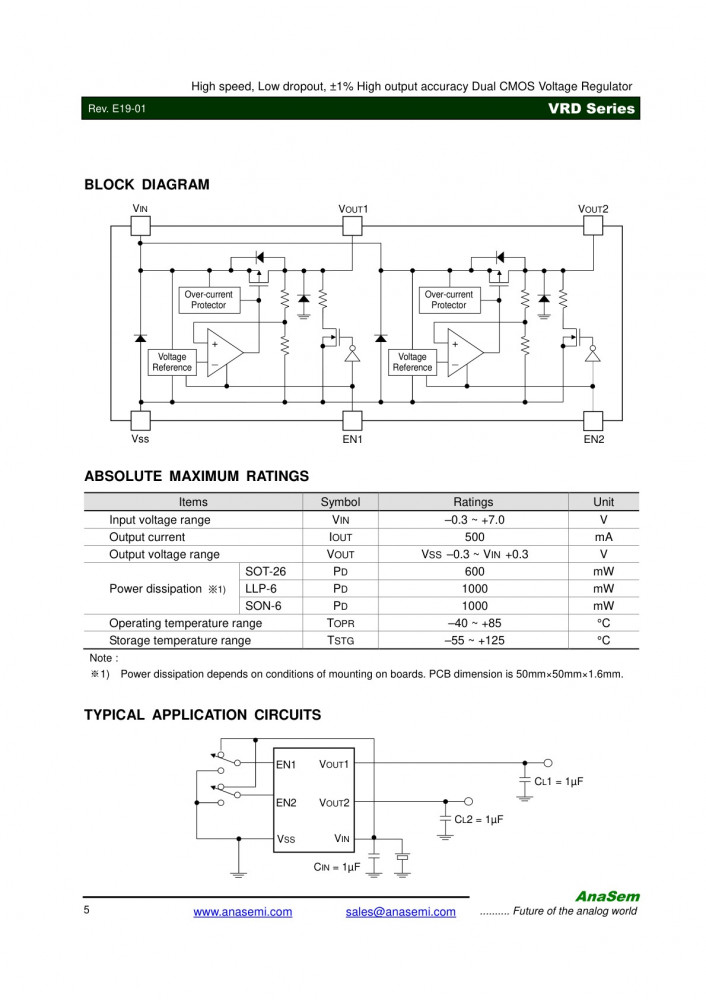 VRD1833MNX datasheet page 6