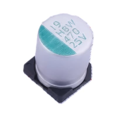 Lelon HBW151M1CTR-0608 Aluminum-Polymer Capacitor
