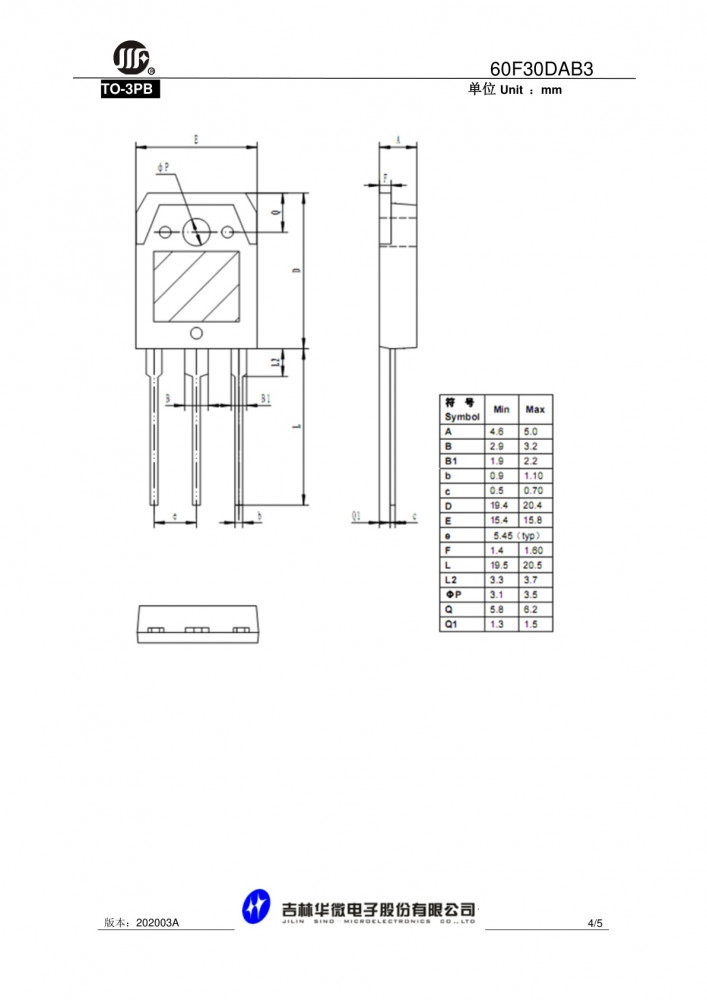60F30DAB3 datasheet page 4