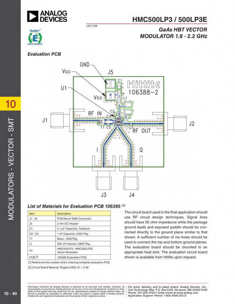 HMC500LP3E datasheet page 7