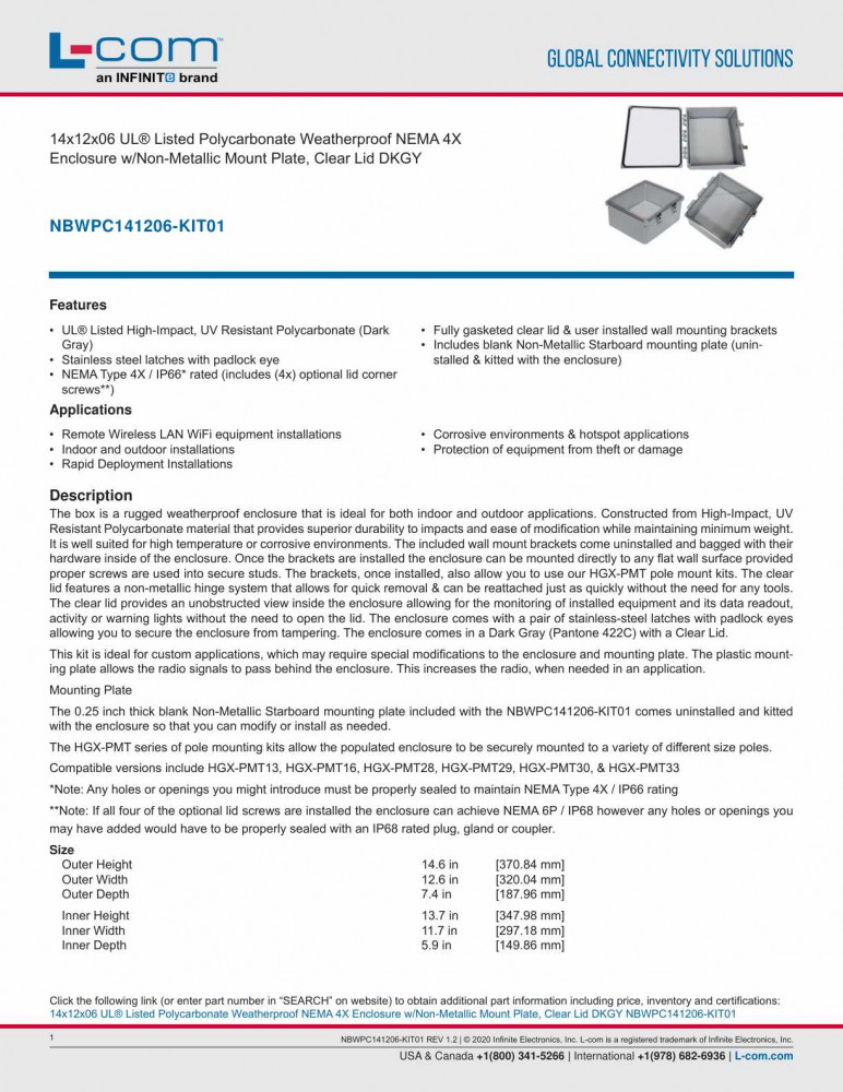 NBWPC141206-KIT01 technical document page 1