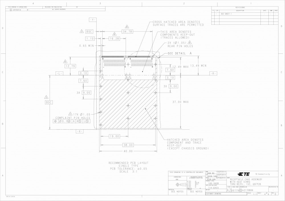 TE Connectivity 2170806-1 drawing sheet 4