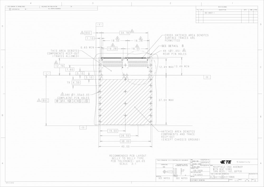 TE Connectivity 2170806-1 drawing sheet 5