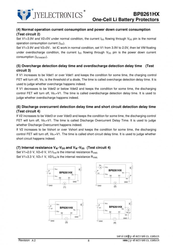 BP8261HX datasheet page 8